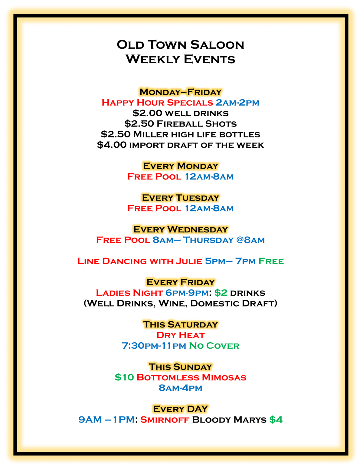 Old Town Saloon – Laughlinlocals